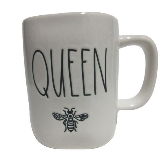 Rae Dunn | Dining | Rae Dunn Queen Bee 6 Oz White Mug Coffeetea ...